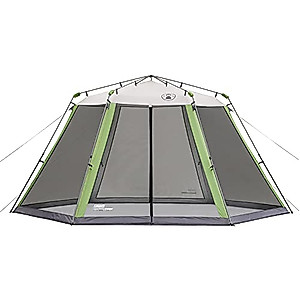 Coleman Screened Canopy Tent, 15 x 13 Shade Tent, Screened in Canopy Sun Shelter with Instant Setup