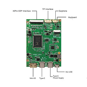 VSDISPLAY Type-C Mini HD-MI LCD Controller Board Works for 12.6'' 1920x515 LCD Display Screen NV126B5M N41/N42