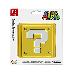 PowerA Premium Game Card Case for Nintendo Switch - Question Block