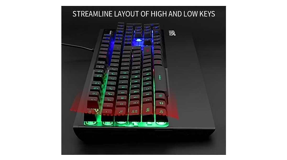 RGB Gaming Mechanical Keyboard and Mouse Set - SAMA HJ9525