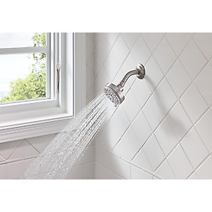 Moen 209W0SRN Ignite Five-Function 3-3/4" Diameter Spray Head Wallmount, Spot Resist Brushed Nickel