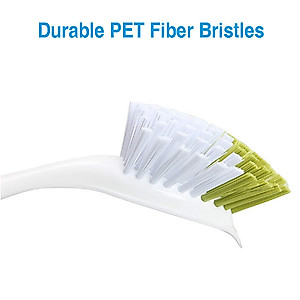 YeuDeuy Scrub Brush for Dish Kitchen Sink Pot Pan with Stiff Bristles, Yellow-Green 3pcs