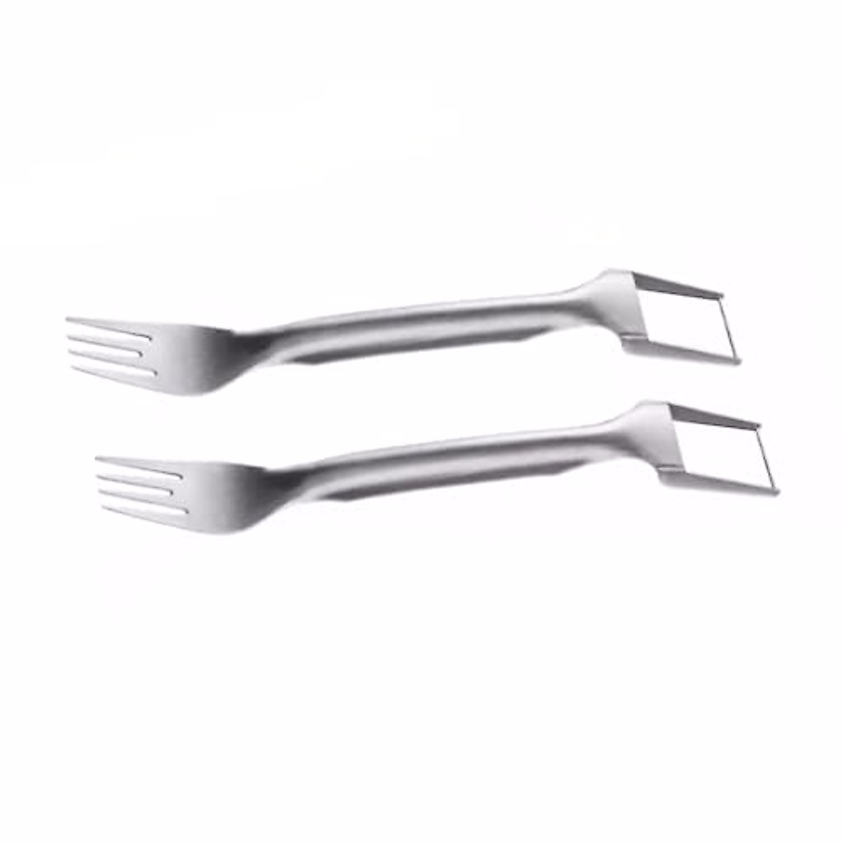2-in-1 Watermelon Fork Slicer Cutter Slicer Tool, Dual Head Fruit Cutter, Watermelon Fork Slicer Cutter