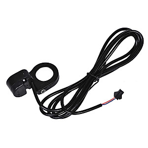Demeras Horn Switch Button Plastic Horn Switch Button Accessory for Electric Bike Scooter
