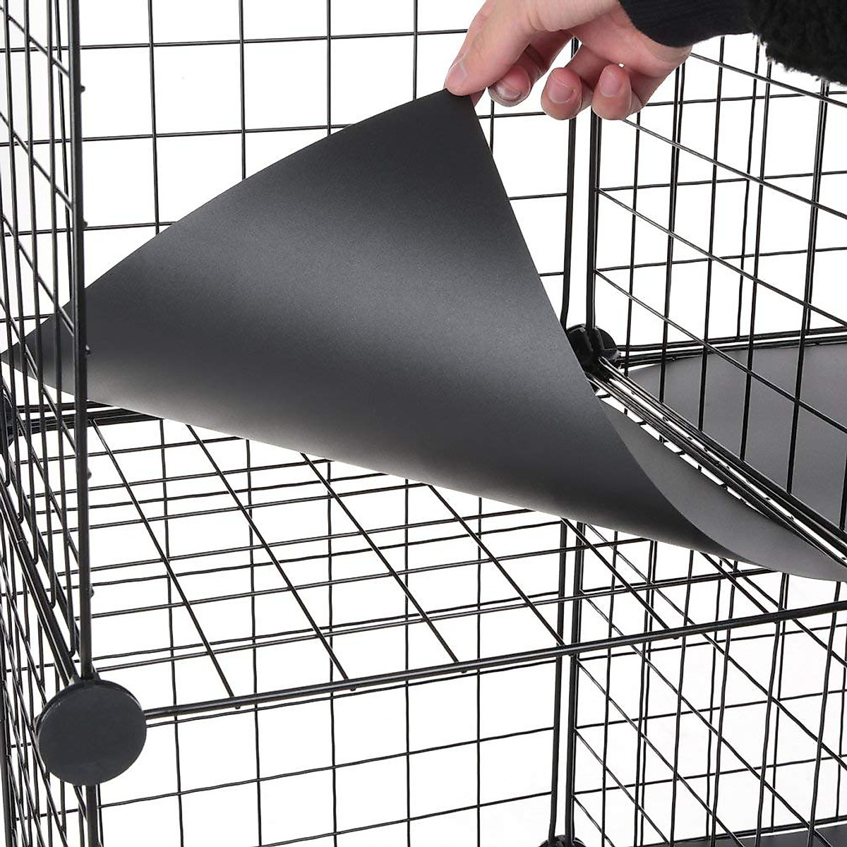 HOMIDEC Cube Storage, Storage Shelves 9 Cube Bookshelf Bookcase Closet Organizer and Storage Wire Storage Cube Multi-Use DIY Storage Cube Shelf for Books, Toys, Clothes, Tools