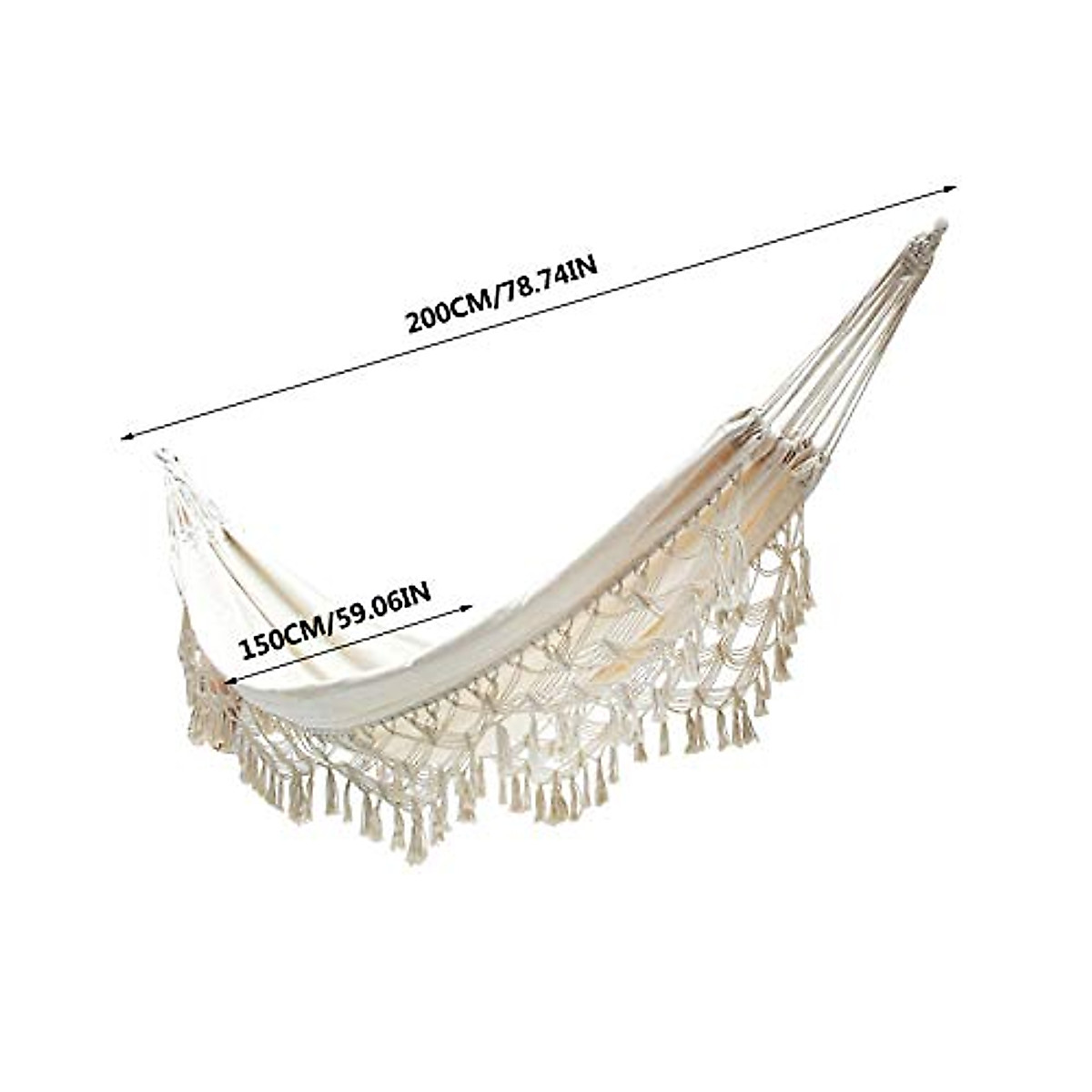 Tassel Swing Courtyard Leisure Chair Garden Canvas Beach Womens Summer Shirt White