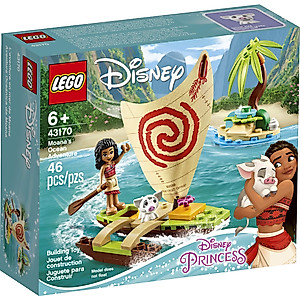 LEGO Disney Moana’s Ocean Adventure 43170 Toy Building Kit, New 2020 (46 Pieces)