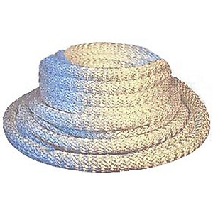 LibertySupply 1.5" Wood Stove Door Gasket, Round Fiberglass Rope Seal (25 ft. roll) High Density