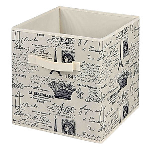 Home Basics Storage Bin, Natural