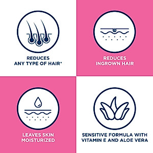 Veet Legs & Body 3 in 1 Gel Cream, 6.78 oz (Pack of 2)