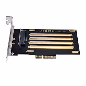 xiwai PCI-E 3.0 x4 Lane to U.2 U2 Kit SFF-8639 Host Adapter for Intel Motherboard & 750 NVMe PCIe SSD