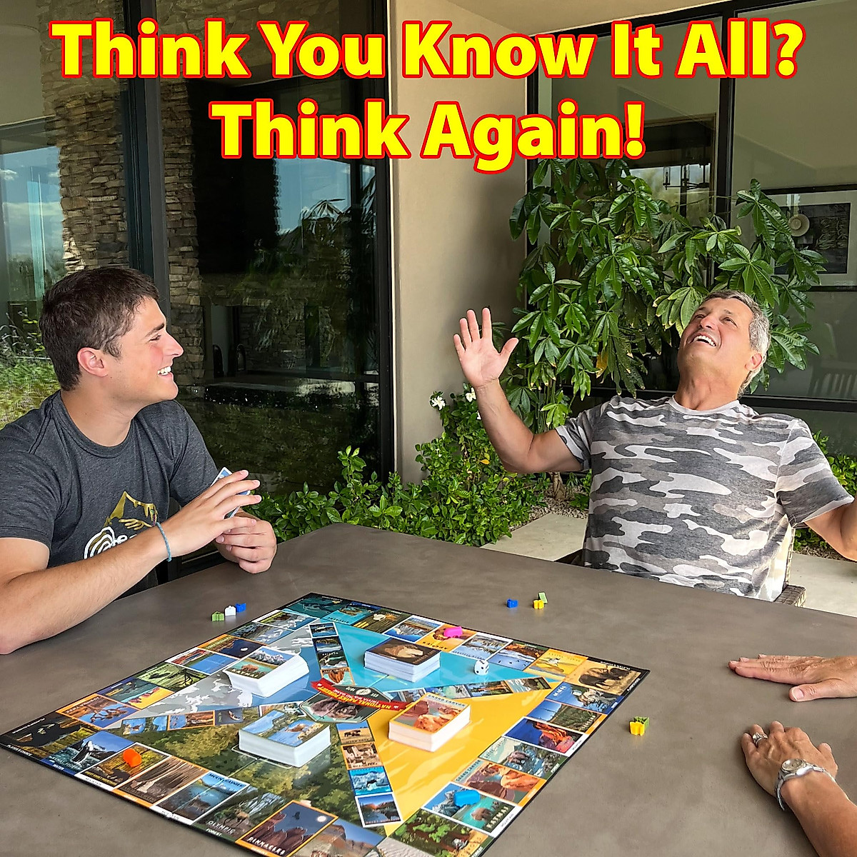 Funwares National Parks Pursuit Trivia Board Game Just Got Better - All 275 Trivia Questions Updated! Explore All 63 U.S. National Parks, Family Board Game for Kids, Teens and Adults, 2-6 Players