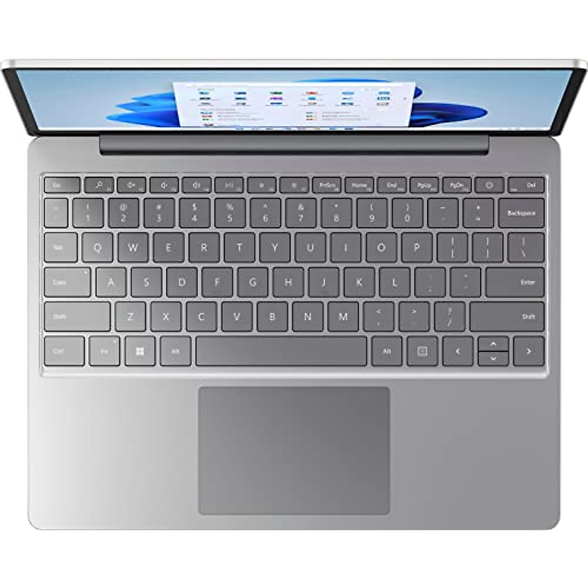 Microsoft Surface Laptop Go 12.4" Light Weight, Touchscreen, 10th Gen Intel Core i5-1035G1, Intel UHD Graphics, 4GB RAM, 128GB SSD, Windows 10/11 pro, Webcam, WiFi 6, Platinum, with MTC Stylus Pen