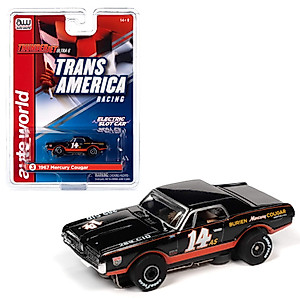 Auto World SC357-3 Thunderjet 1967 Mercury Cougar HO Scale Slot Car