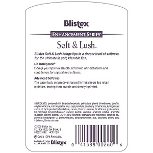 Blistex Soft & Lush Lip Balm, 0.13 oz (Pack of 2)