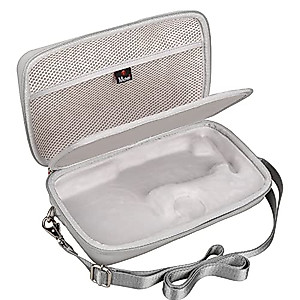 Mchoi Stethoscope Case With Grooved, Suitable for 3M Littmann Classic III Stethoscope, Extra Room for Medical Bandage, Scissors and LED Penlight, Case Only