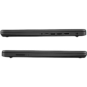 hp Stream Laptop, 14" HD Display, Intel Celeron N4120 Processor, 8GB Memory, 128GB Storage (64GB eMMC + 64GB USB), 1-Year Office 365 Webcam, HDMI, Wi-Fi, USB-C, Windows 11 Home, Jet Black