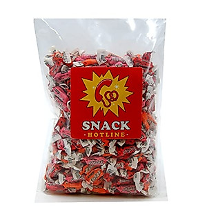 Tootsie Roll Frooties 3 Flavor Combo Summer Mix -1.75 LB Assortment of Mango-Watermelon-Strawberry Lemonade- Bulk Taffy Individually Wrapped Variety Pack - Packaged in a Secure Heat Sealed Bag - Snack Hotline