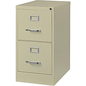 Lorell Fortress File Cabinet, Putty