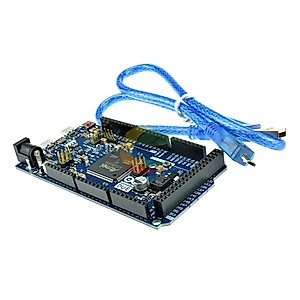 Due R3 Board SAM3X8E 32-Bit ARM Cortex-M3 Control Board Module with Micro USB Cable for Arduino DC 3.3-5V