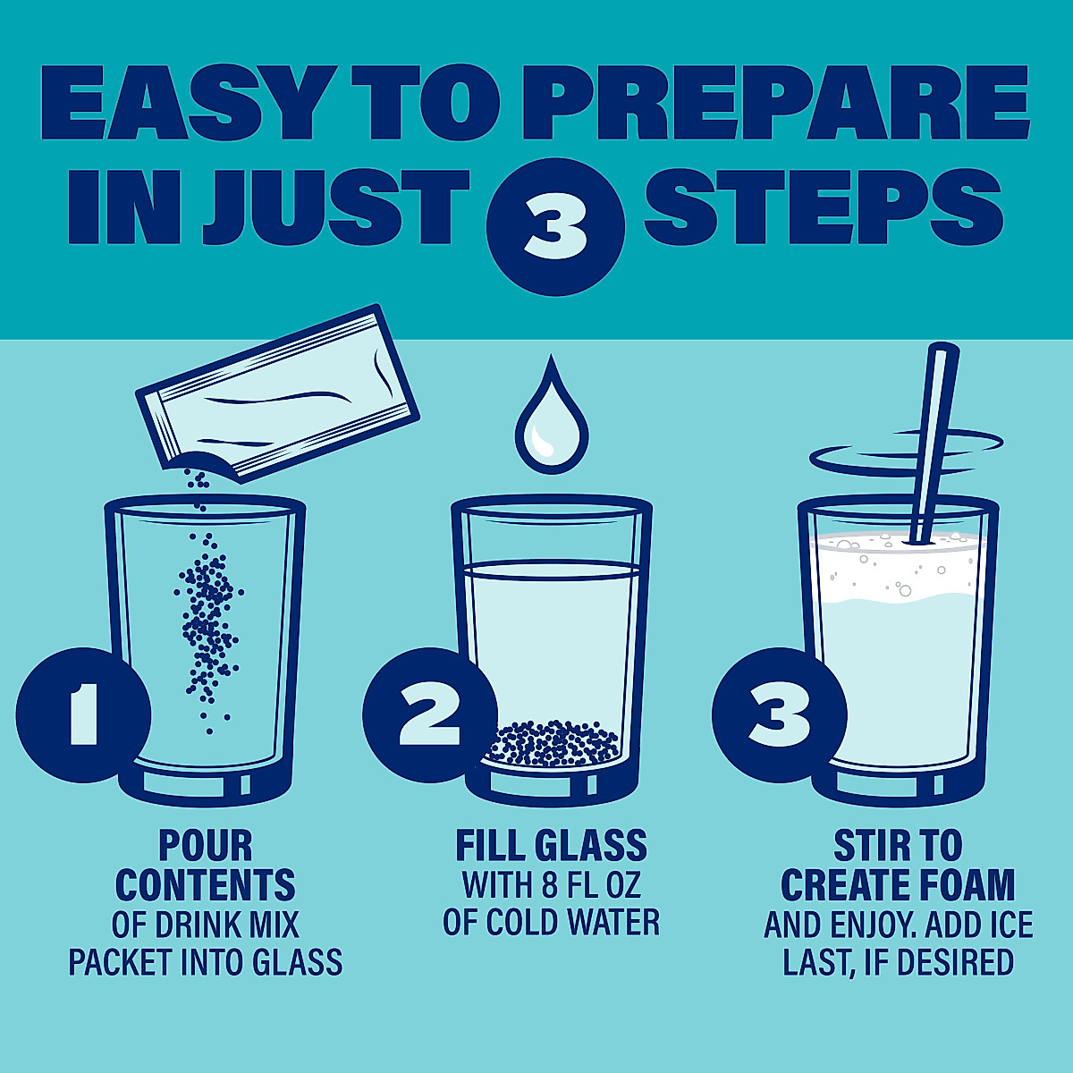 Maxwell House Iced Hazelnut Latte with Foam All in One Drink Mix, 5.82 oz, 6 Packets