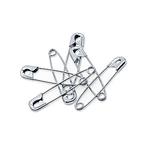 Dritz 72-2 Safety Pins, Size 2 (10-Count)