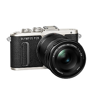 OLYMPUS PEN E-PL8 EZ double zoom kit [black][International Version, No Warranty]