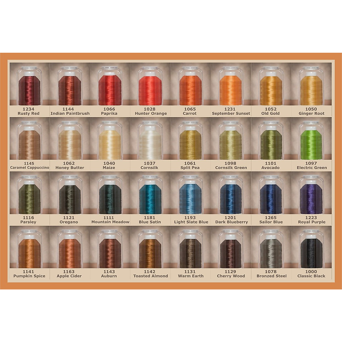 Autumn Hemingworth Seasons 32 Spool Set Embroidery Thread