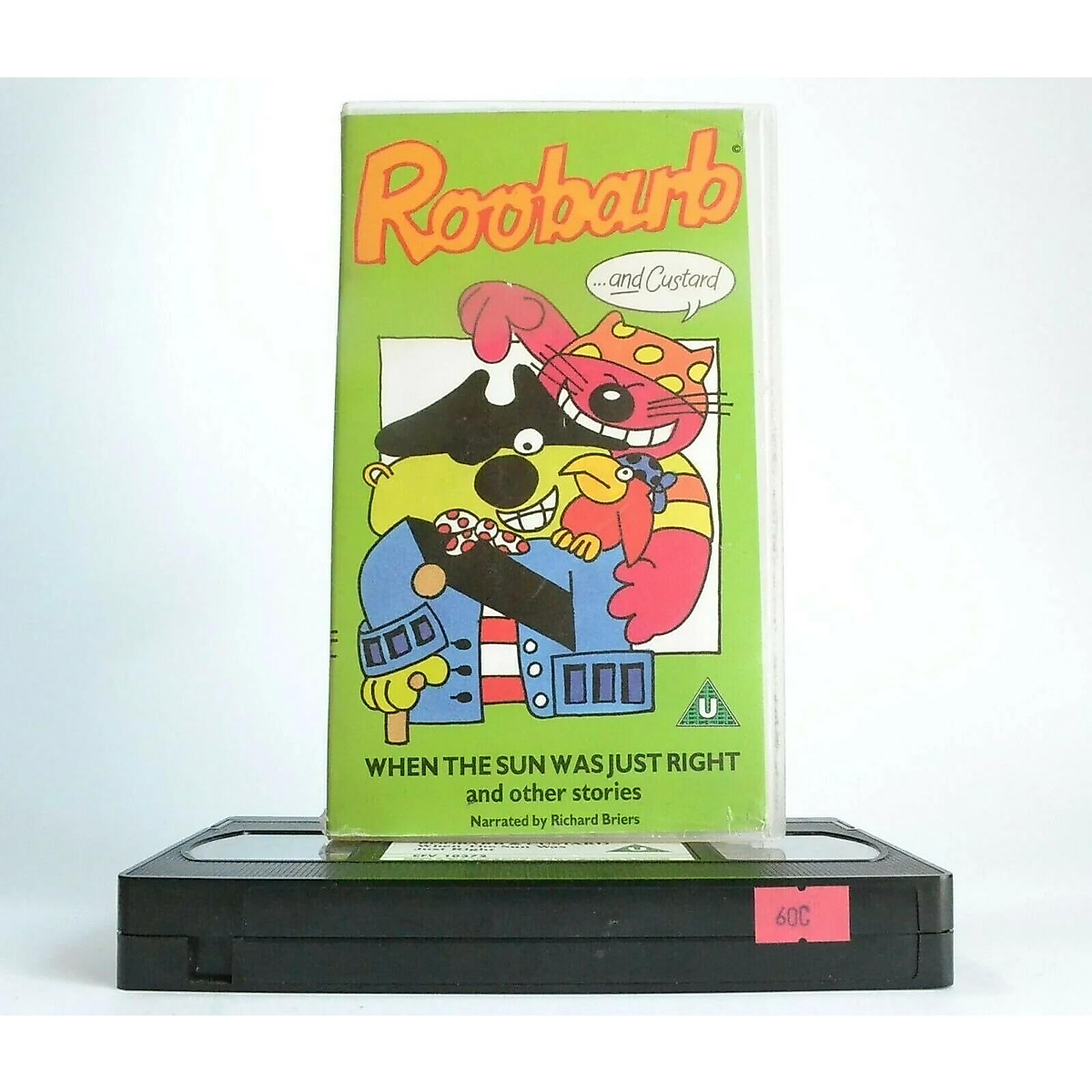 Roobarb And Custard: When The Sun Was Just Right - Animated - Children's - VHS