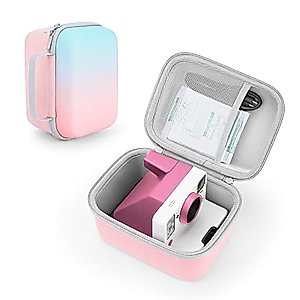 Yinke Case for Polaroid Originals Now+/ Now I-Type/Onestep 2 VF/OneStep+ Instant Camera, Hard Protective Cover Travel Carrying Storage Bag (Gradient)