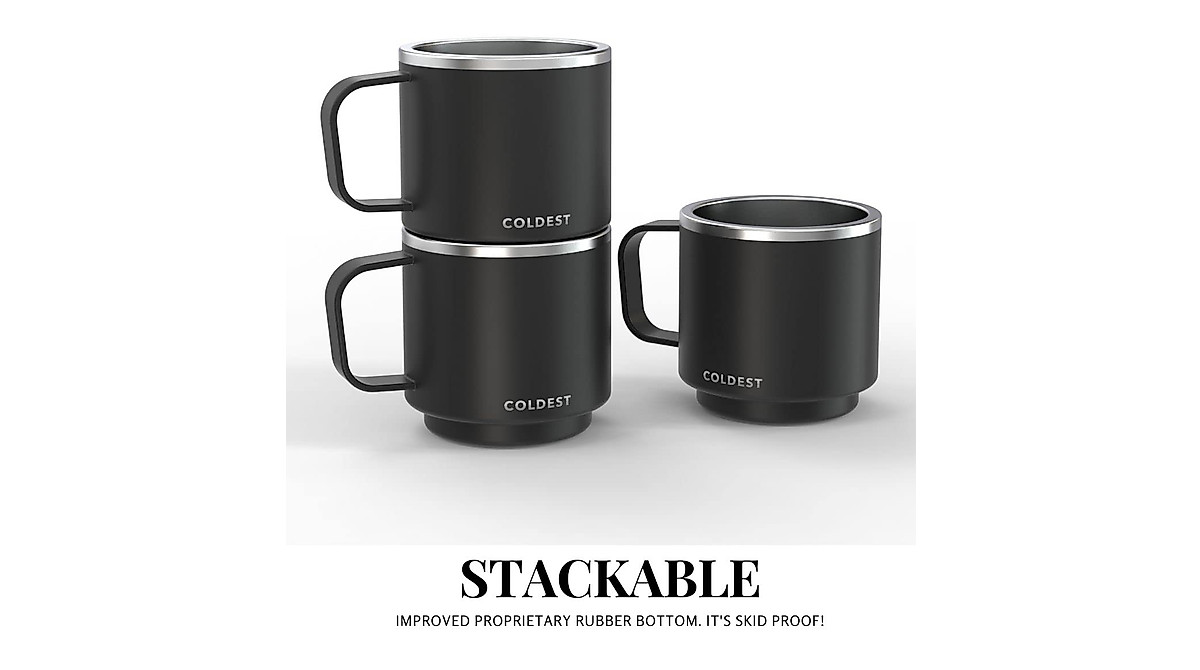 Insulated Espresso Cup with Saucer | Coldest Water Travel Mug
