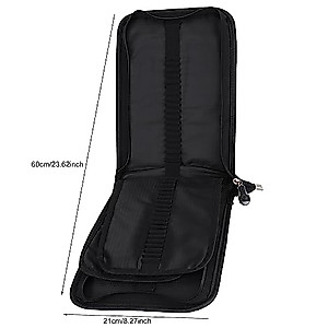 Pencil Case for Canvas Folding Bag 72 Slots Pen Pen for Holder Cloth Pen Pen for Organizer Pen Pen Pen Stand Pen Pencil Marker Cases (120 pieces folding bag (black))