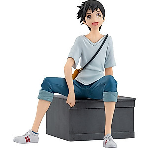 Good Smile Weathering with You: Hodaka Morishima Pop Up Parade PVC Figure,Multicolor