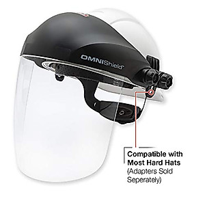 Lincoln Electric OMNIShield Professional Face Shield - High Density Clear Lens - Premium Headgear - K3750-1