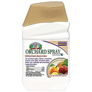 Bonide Captain Jack's Citrus, Fruit & Nut Orchard Spray, 16 oz Concentrate, Multi-Purpose Fungicide, Insecticide and Miticide