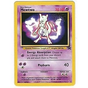 Pokemon - Mewtwo (3) - Wizards Black Star Promos