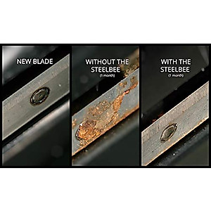 SteelBee Razor Saver | Anti-Rust Razor Cover | Blade Life-Extender | Travel Cartridge Protector | Corrosion-Preventing Attachment