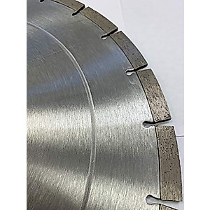 VTXMax VSS 12 inch Dry or Wet Cutting General Purpose Power Saw Segmented Diamond Blades for Concrete Stone Brick Masonry (12")