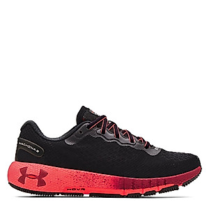Under Armour Womens HOVR Machina 2 CLRSHFT Synthetic Textile Black Red Trainers 8 US
