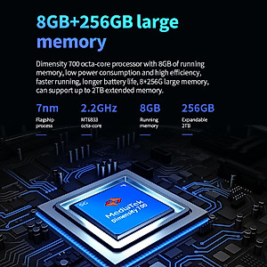 Big Walnut B2 Rugged Smartphone Unlocked, 8000mAh Battery 8GB 256GB Android 12 Cell Phone, 64MP Camera 24MP Night Vision,IP68 Waterproof Mobile Phone Unlocked 5G GSM Dual Sim NFC