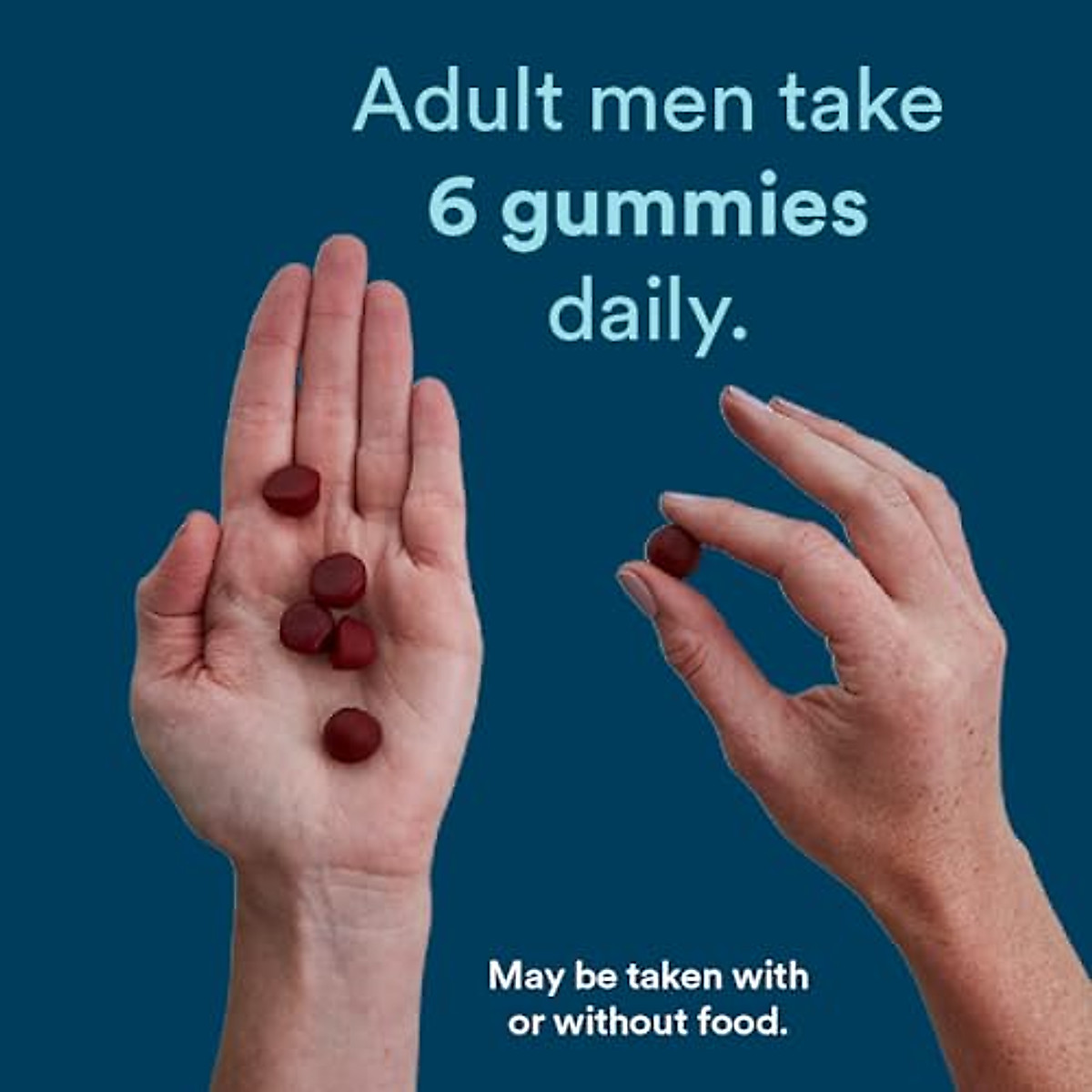 SmartyPants Multivitamin for Men, Gummies: Omega 3 Fish Oil (EPA/DHA), Methylfolate, CoQ10, Vitamin D3, C, Vitamin B12, B6, Vitamin A, K & Zinc for Immune Support, 180 Gummies (30 Day Supply)