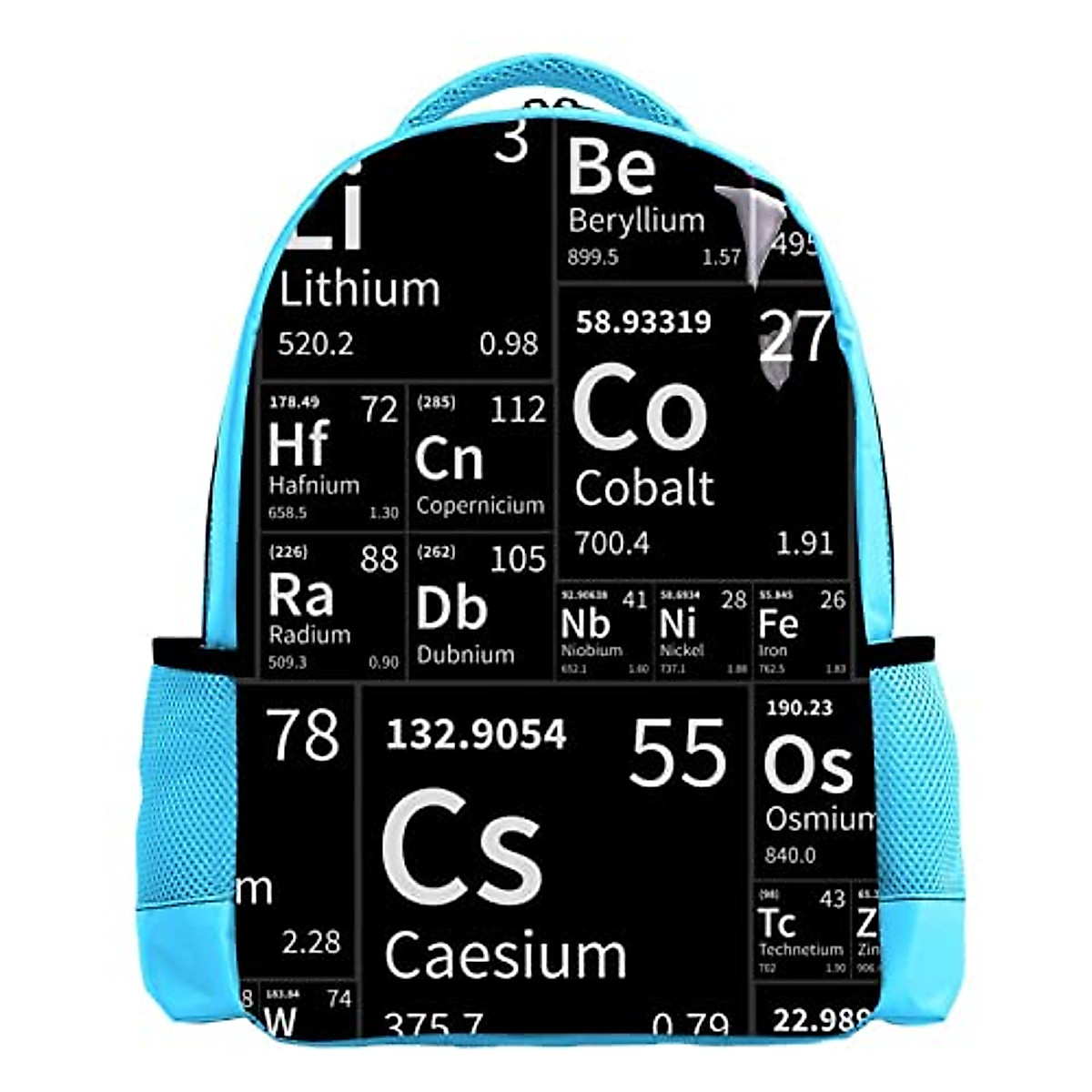 VBFOFBV Backpack for Women Daypack Laptop Backpack Travel Casual Bag, Blackboard Periodic Table of Chemical Elements