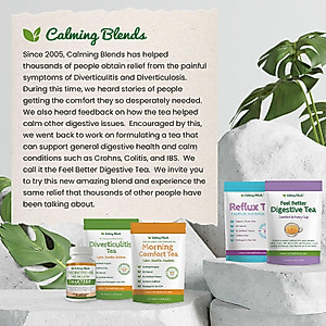 Calming Blends - Feel Better Digestive Tea - Loose Leaf Tea - Organic Herbal Teas