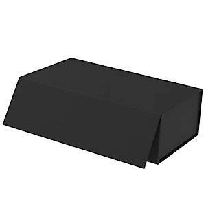 MOZRRO Gift Box with Lids, 9.85 x 5.95 x 3.15 In Magnetic Closure Collapsible Gift Boxes for Gift Packaging, Gift Box for Christmas,Mothers Day,Fathers Day,Graduations,Weddings,Birthdays Gifts