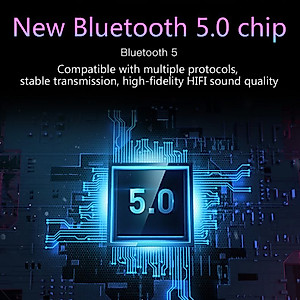 FG-07 Wireless Gaming Headset, Lightweight, Comfortable,Memory Foam & Premium Leatherette Ear Cushions, Stereo Headphones, Gaming Headphones with Mic for Mobile Device… (White)