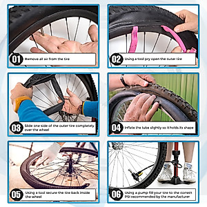 2 Inner Tube Tire Replacements 16" x 1.5/1.75/1.95/2.125 for Jogging Stroller - Compatible w/All Brands: BoB Revolution Flex/Pro/SE/SU, Graco, Go Jogging, Thule Urban Glide & More by Mata1-USA
