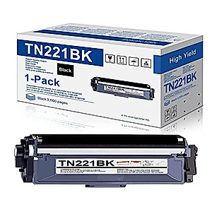 1-Pack Black TN221BK TN-221BK Cartridge Replacement for Brother TN 221 TN-221 MFC-9130CW HL-3170CDW HL-3140CW MFC-9330CDW Printer