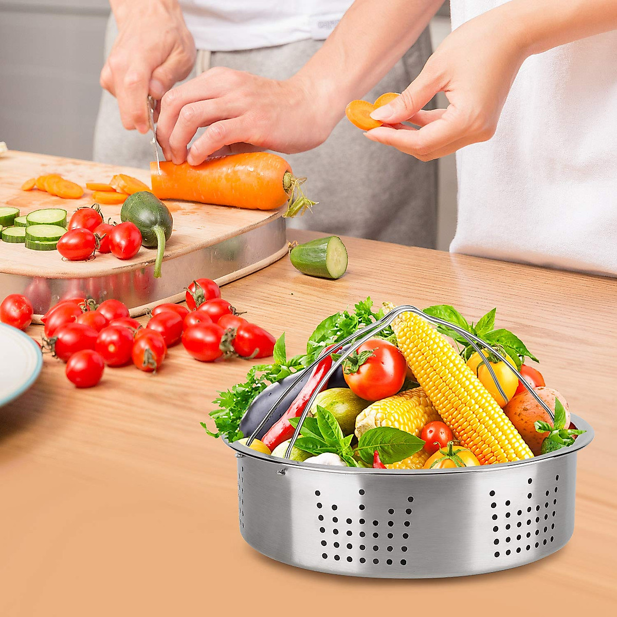 3 Qt Accessories Set for Instant Pot, Compatible with InstaPot Accessories 3 Quart Only, Mini Accessory Including Sealing Ring Steamer Basket Springform Pan Egg Rack Trivet