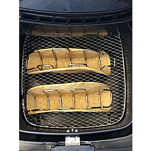 Mi Taco Stand - Make Perfect Flat-Bottom Taco Shells for Baking, Frying or Air Frying - Using REAL Corn or Flour Tortillas even Egg Roll Wrappers
