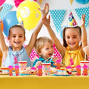 durony 72 Pieces Mini Cowgirl Boot Glasses on Beaded Necklace Mini Western Cowgirl Hat and Plastic Cowgirl Shot Glass Cup Hot Pink Bachelorette Glasses for Bachelorette Carnival Party Birthday Wedding